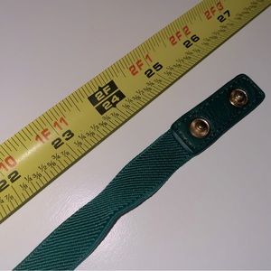 Accessories | Emerald Green Jeweled Stretch Belt | Poshmark